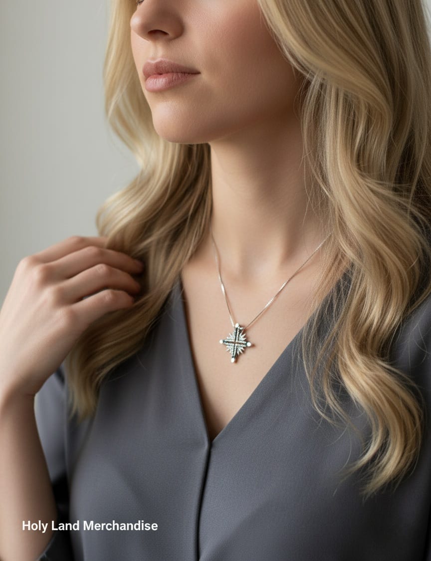 Transforming Cross Necklace – Sterling Silver 925 Convertible Christian ...